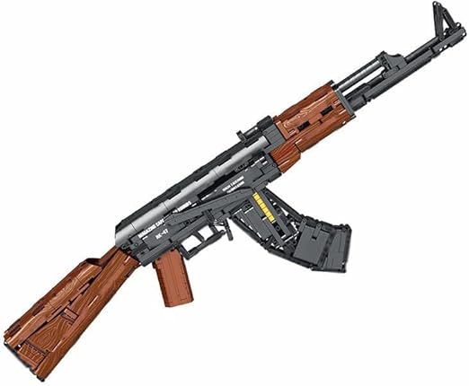 Amazon.com: FULHOLPE Gun Building Block, 1366+Pcs Manually Loaded ...