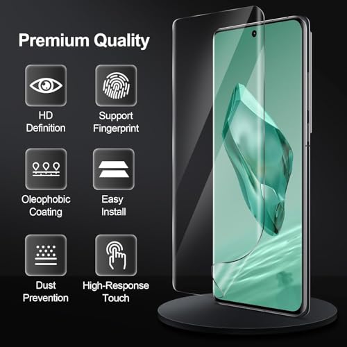 STP FEEL 2 Pack Unbreakable Membrane Screen Protector Guard Compatible ...