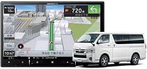 Amazon.co.jp: カロッツェリア8V型楽ナビAVIC-RL520+KLS-Y813Dハイエース(H25/12～・スーパーGL標準ボディ)用取付キットセット : 車＆バイク