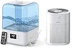 Amazon.com: MORENTO Humidifiers for Bedroom, 4.5L Top Fill Humidifiers ...
