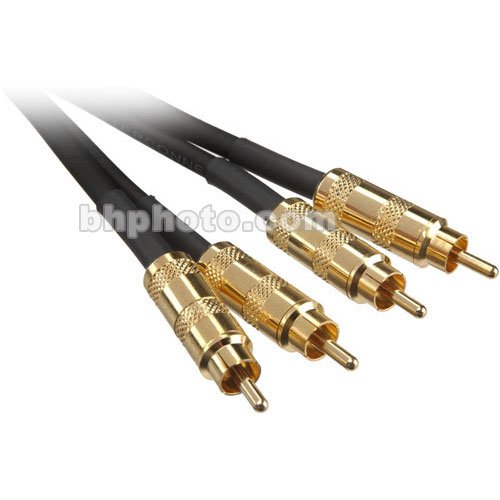 Amazon.com: Hosa CRA-420AU Pro Dual Gold Plated RCA Cable - 20 Feet ...