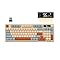 FREEWOLF M96 Wireless Gaming keyboard, Knob Control Bluetooth/2.4G ...