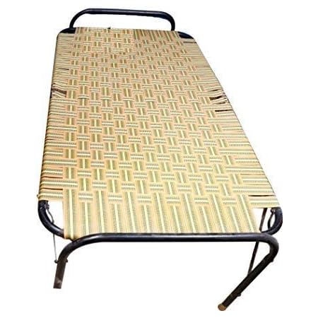 Dhakad Furniture Portable Single Folding Bed Heavy Duty Foldable Bed ...