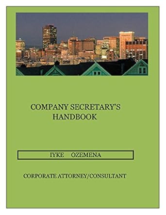 Amazon.com: COMPANY SECRETARY'S HANDBOOK: Company Administrators ...