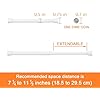 Amazon.com: KXLIFE 2 Pack Small Spring Tension Curtain Rod, Thin ...