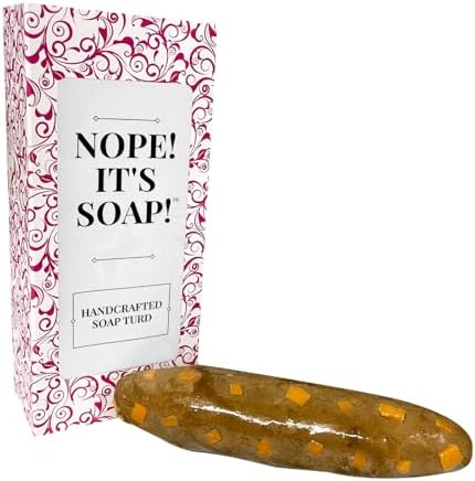 Amazon.com: Realistic Poop Soap Turd Bar - Peppermint Scented Soap ...