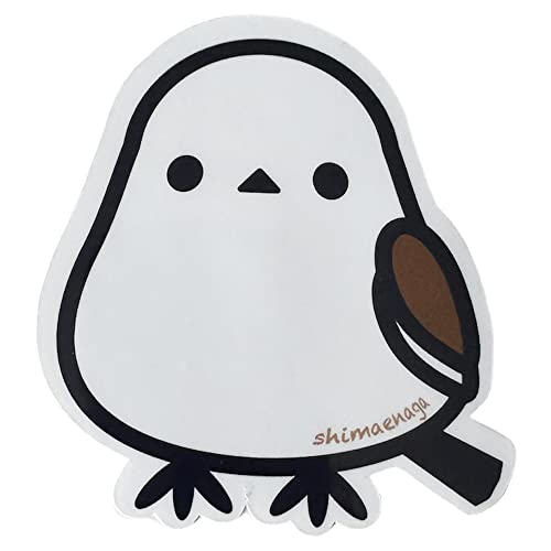 Amazon.com: Shimaenaga Japanese Bird Sticker, Cute Bird Vinyl Sticker ...