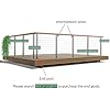 Mayset 2 Pack Stainless Steel Cable Railing Level Line Intermediate ...