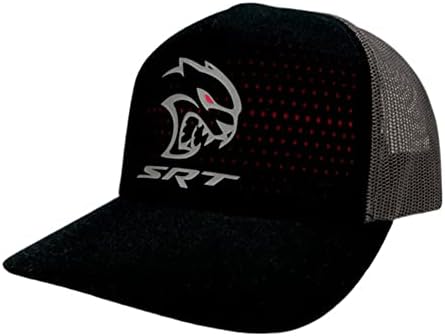 Dodge SRT Hellcat Redeye Rumble Snapback Trucker Hat - Black/Charcoal ...