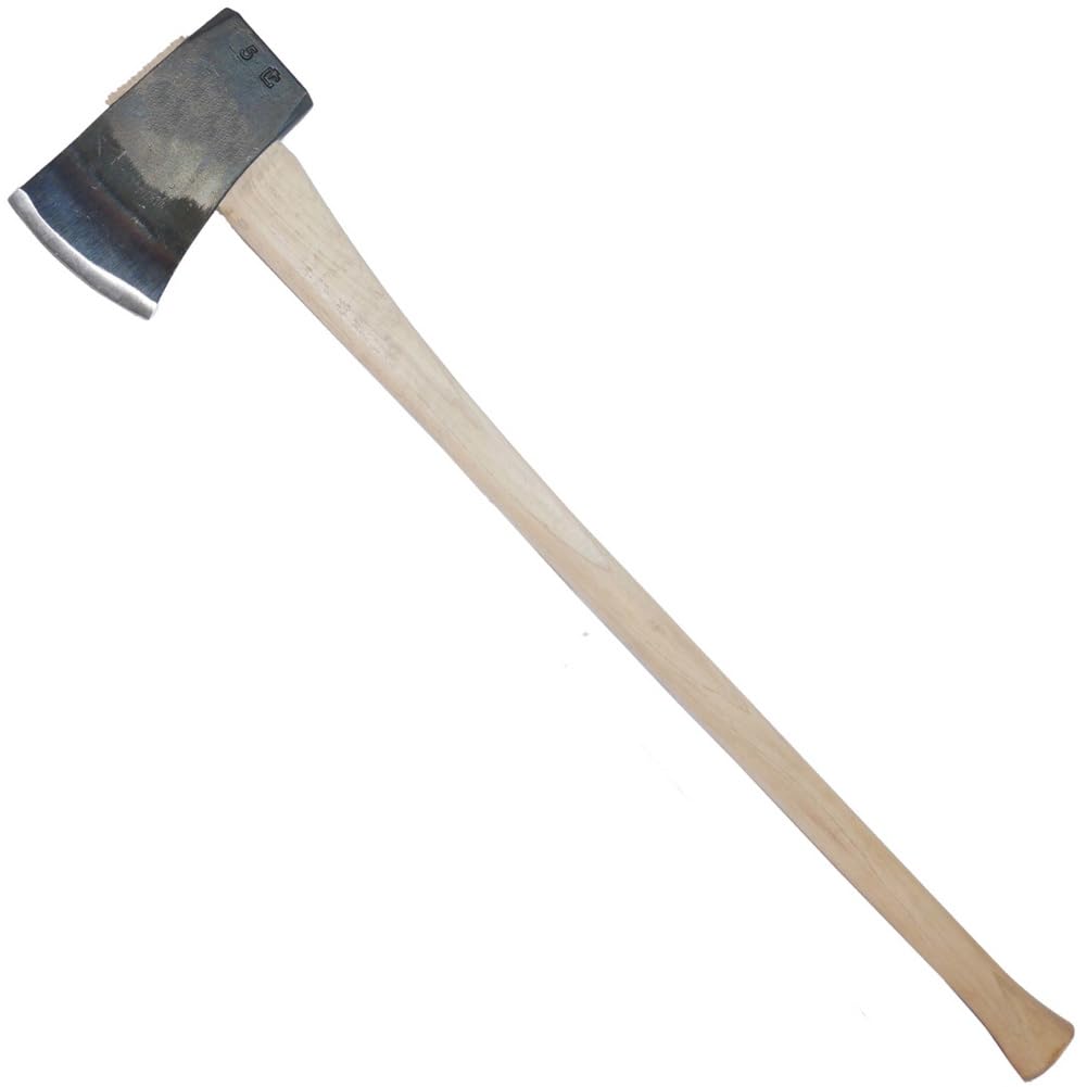Council Tool 5 lbs. sb splitting axe; 36 in. straight wooden handle ...