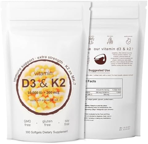 Amazon.com: New VitalBoost D3 K2, Vital Boost Vitamin D3 K2 Supplement ...
