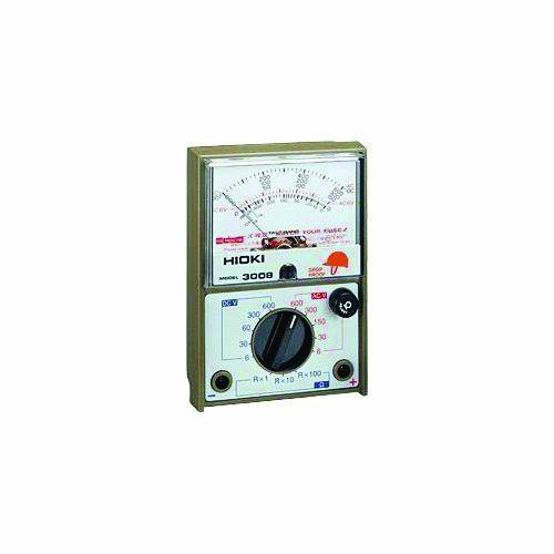 Hioki 3008 HiTester Manual-Ranging, Average-Sensing Analog Multimeter ...