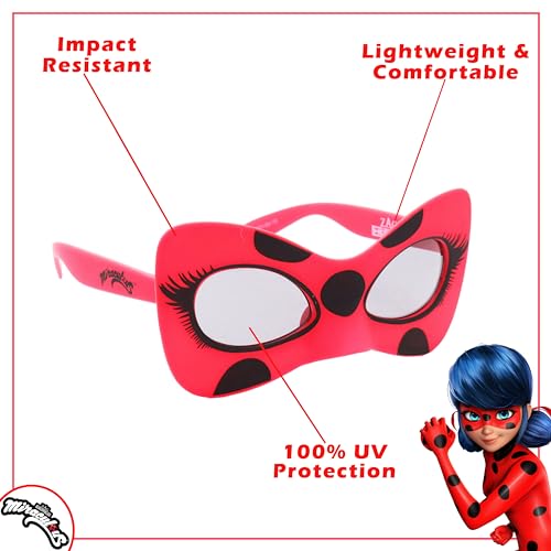Snapklik.com : Miraculous Ladybug Sunglasses Costume Accessory UV400 ...