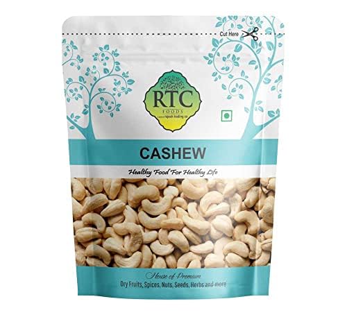 RTC FOODS Cashew Nuts - 400 gms pack Quality/Grade - 320 Count |Whole ...