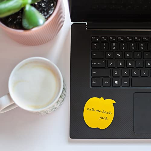 Sticky Notes, 560Sheets Apple Shape Self Sticky Notes Pad, 8 Colors ...
