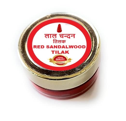 Most Popular Lal Chandan Tika (Tilak) Made with Pure and Rare Red ...