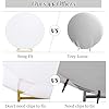 Amazon.com : 6FT Round Spandex Fitted Wedding Arch Cover for Circle ...