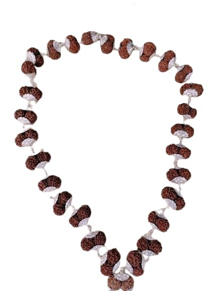 Buy AtGems Most Beloved Gaurishankar Rudraksha Original Certified Mala ...