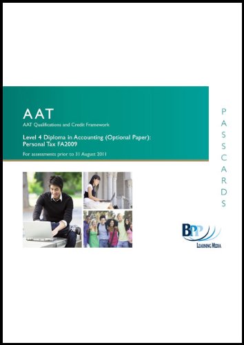 Amazon | AAT - Personal Tax: Passcards | BPP Learning Media | Accounting