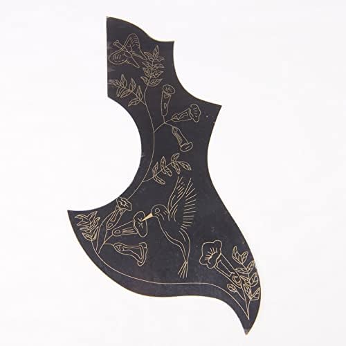 Amazon.com: Hummingbird Style Acoustic Guitar Pickguard, Big Version ...