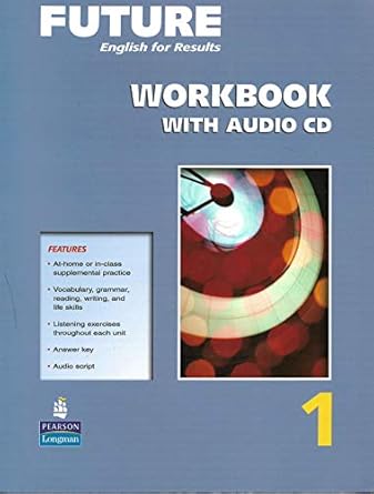 Amazon.com: Future 1 Workbook with Audio CD: 9780131991477: Gramer ...