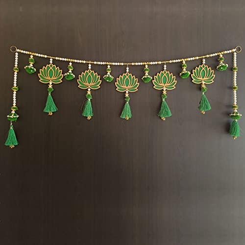 MyGiftyShop Handmade Door Hanging Pink Lotus Style Bandarwal Toran (TL ...