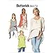 Butterick Patterns 6172, Misses Top and Tunic,Sizes, Linen, Multi ...