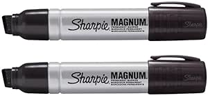Sharpie Pro Magnum Large Jumbo Permanent Markers - Pack of 2 - Extra ...