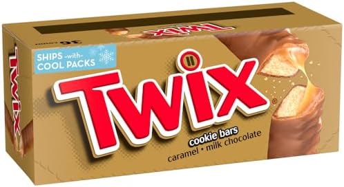 Amazon.com : TWIX Bulk Chocolate Candy Individually Wrapped - Full Size ...