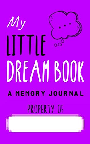 My Little Dreambook: A Memory Journal (My Little Books): Little Books ...
