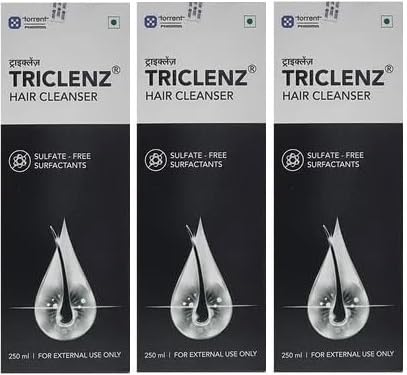 Buy Triclenz Hair Cleanser Shampoos - 250 ml, Pack Of 3 Online at Low ...