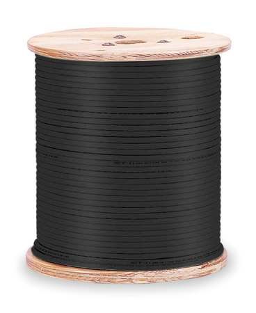 Southwire Company 20499001 Building Wire, Thhn, 4 Awg, Black, 500Ft ...