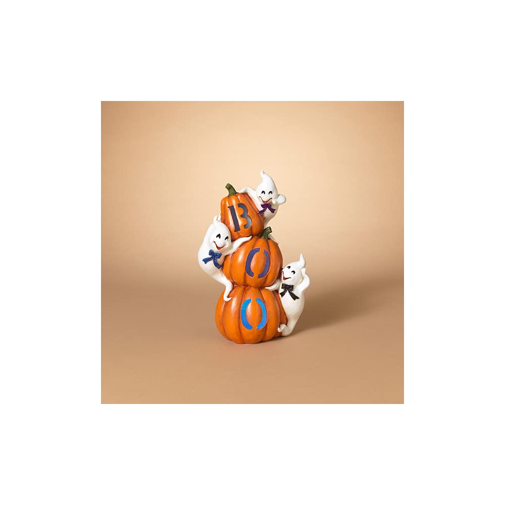 Gerson International Battery Operated Lighted Resin Halloween Stacking ...