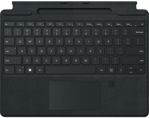 Amazon.com: Microsoft Surface Pro Signature Keyboard with Fingerprint ...