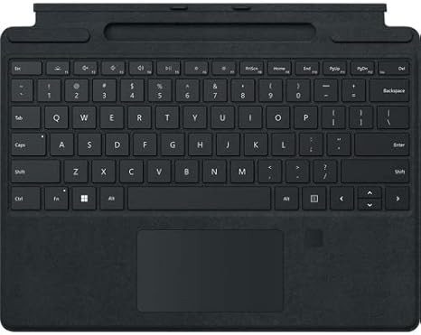 Microsoft Microsoft Surface Pro Signature Keyboard with Fingerprint ...