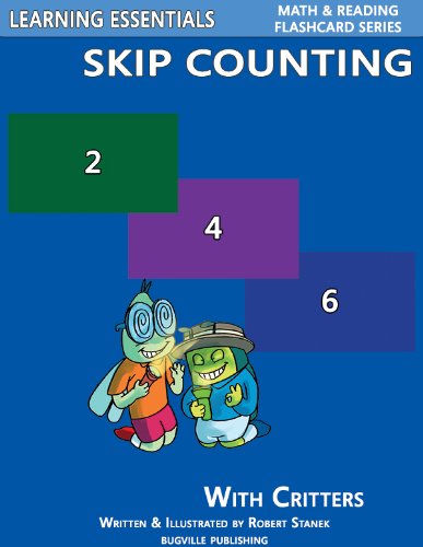 Skip Counting by 2, 3, 4, 5, 6, 7, 8, 9, and 10: Number Flash Cards ...