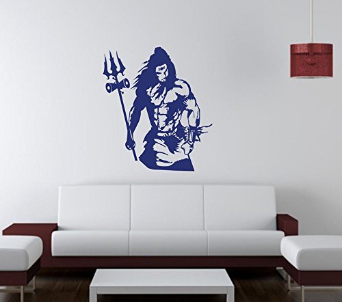 Buy Sticker Studio PVC Vinyl Self Adhesive Mahadev Shiv Shankar 3D Big ...