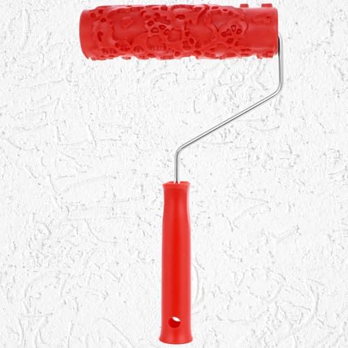 QWORK 7'' Texture Roller Pattern Paint Roller for Wall Decoration with ...