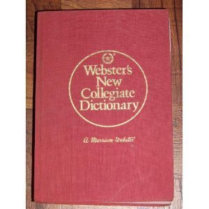 Websters New Collegiate Dictionary: Webster: 9780877794080: Amazon.com ...