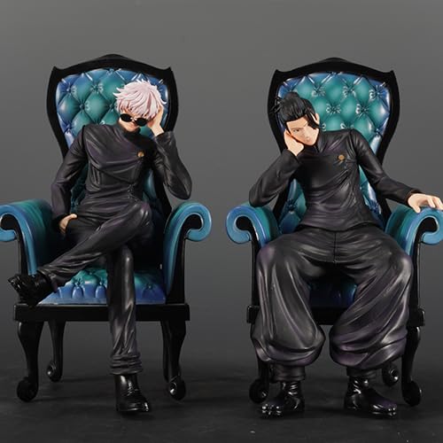 Amazon.com: MABAIUDE 2pcs Geto Suguru Figure JJK Statue, 1/7 Scale ...