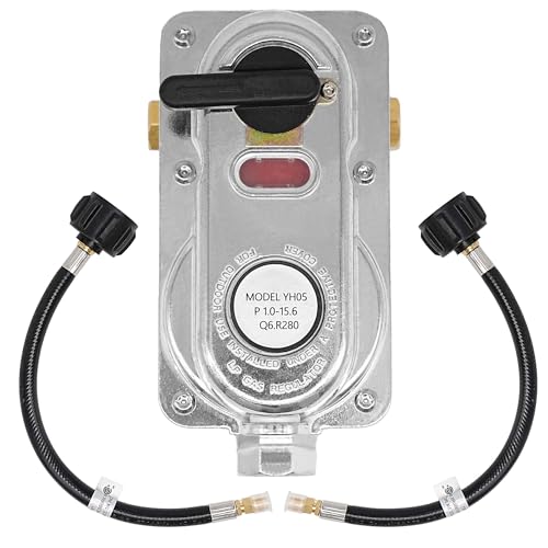 RV Gas Regulator RV Propane Regulator With Auto Changeover – 2-Stage LP ...