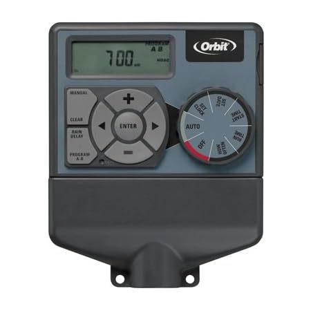 Amazon.com : Orbit 57894 4-Station Outdoor Swing Panel Sprinkler System ...