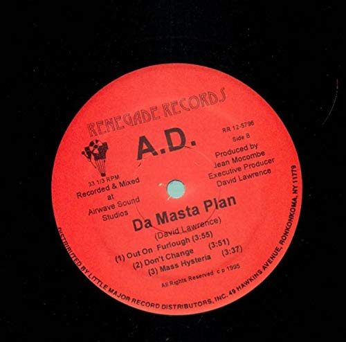Da Masta Plan: A.D.: Amazon.in: Music}