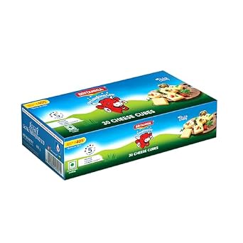 Britannia The Laughing Cow Cheese - Cubes, 600g Box : Amazon.in ...