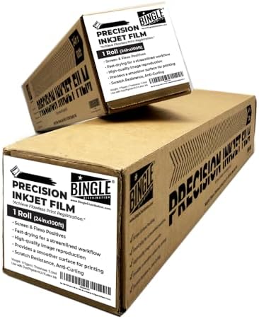 Amazon.com: Screen Print Direct® Waterproof Inkjet Transparency Roll ...