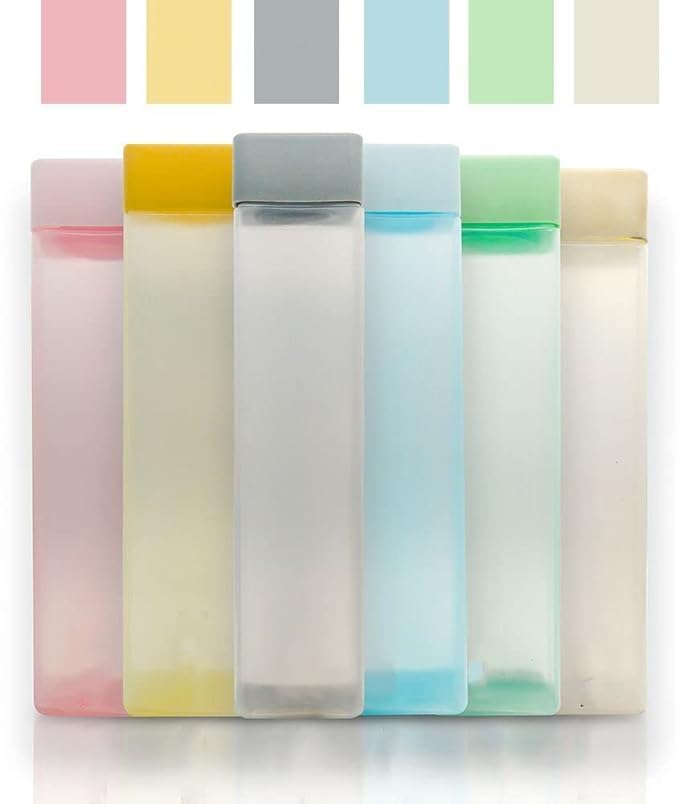 A4Four Frosty Water Bottles for Fridge, Leakproof Durable BPA-Free Non ...