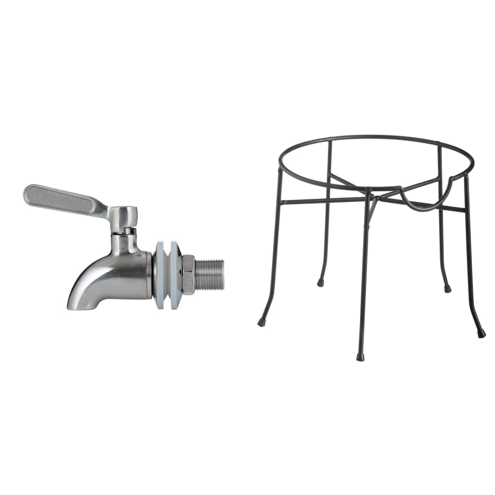 Kilner Stainless Steel Tap & Drinks Dispenser Stand : Amazon.co.uk ...