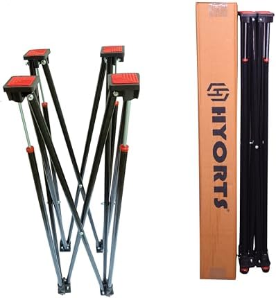 HYORTS Professional Carrom Board Stand, Easy Adjustable & Foldable Four ...