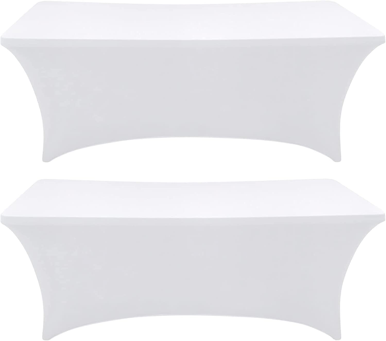 Amazon.com : Eurmax USA Rectangular Fitted Spandex Table Covers 4ft ...