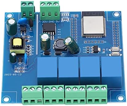Amazon.com: ESP32 Development Board ESP32 Development Board BT 4 Way Relay Module Programmable ...